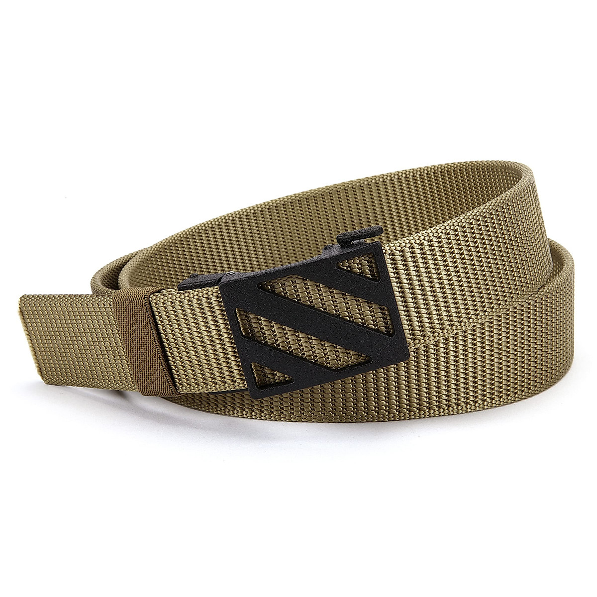 YOETEY Ratchet Tactical Gun Belt for Men - 1.5" Stiff Nylon Web Work Belts Heavy Duty for Concealed Carry Holster