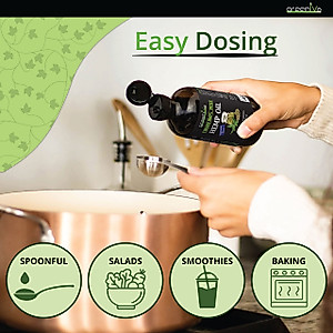 GreenIVe Organically Grown Peppermint Hemp Oil 224,000mg 100% Pure Cold Pressed Strong Results (8oz Peppermit)