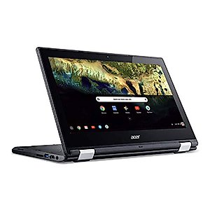 Acer Chromebook R 11 Convertible Laptop, Celeron N3060, 11.6" HD Touch, 4GB DDR3L, 32GB eMMC, C738T-C7KD