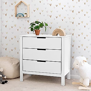 Carter's by DaVinci Colby 3-Drawer Dresser in White