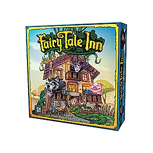 CMON Fairy Tale Inn Board Game | Family Board Game | Board Game for Adults and Kids | Fun Game for Family Game Night | Ages 8 and up | 2 Players | Average Playtime 15-20 Minutes | Made by CMON