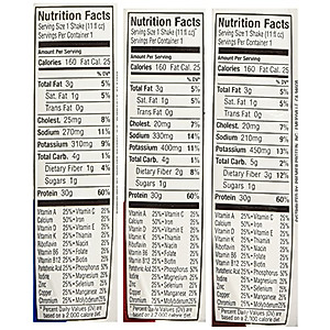 Lot of 12 Premier Protein 30g High Protein Shakes 11 Oz. Variety Pack Contains Chocolate, Vanilla & Strawberries & Cream