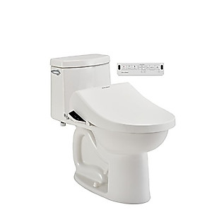 American Standard 8012A80GRC-020 Advanced Clean AC 2.0 SpaLet Bidet Seat with Remote Control Operation, White