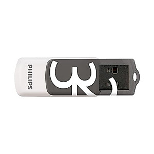 Philips FM32FD05B Vivid Edition 32GB USB Flash Drive - Grey/White
