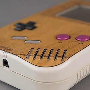 Real Mahogany Wood Skin for Nintendo Original Game Boy