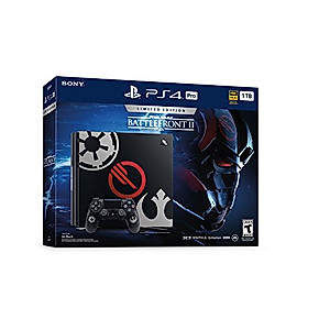 PlayStation 4 Pro 1TB Limited Edition Console - Star Wars Battlefront II Bundle [Discontinued]
