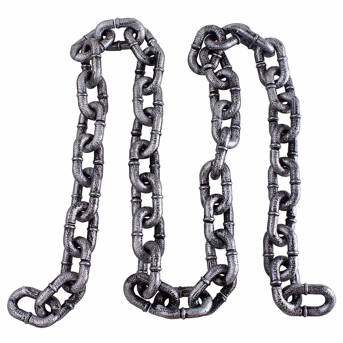 HAZOULEN Plastic Halloween Decoration Chain Costume Prop, 6-feet Long