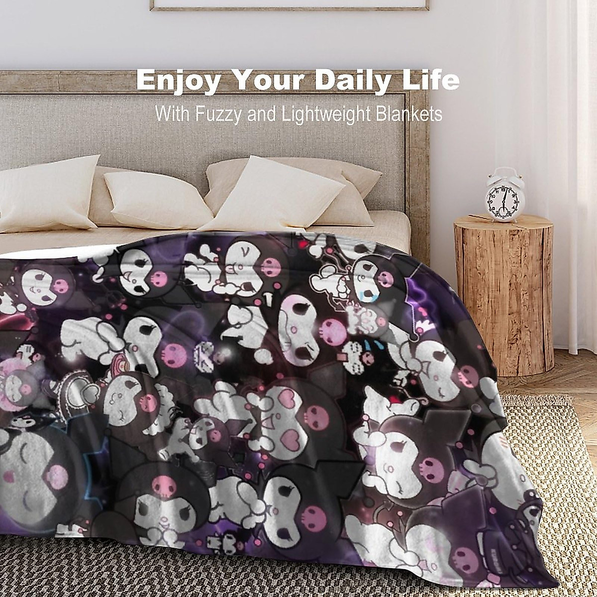 Cute Blanket Super Soft Throw Merchandise Blanket Comfortable Blankets and Throws for Girls Couch Sofa Gifts 50''x40''