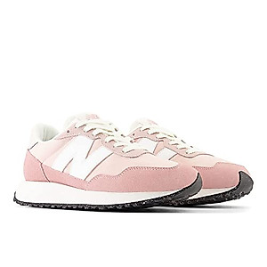 New Balance Women's 237 V1 Sneaker, Pink Sand/Pink Moon/White, 8