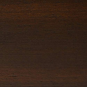 Olee Sleep Deluxe Wood Platform Bed Frame, King, Dark Brown