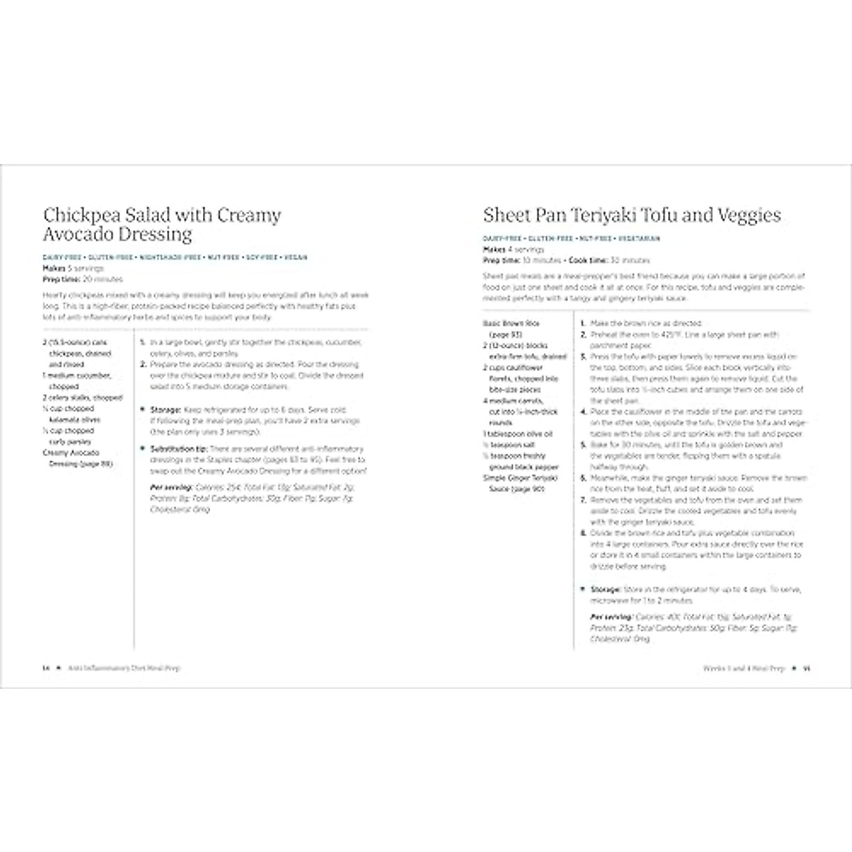 Anti-Inflammatory Diet Meal Prep: 6 Weekly Plans and 80+ Recipes to Simplify Your Healing