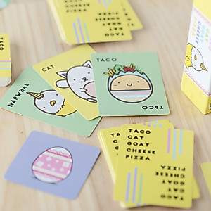 Taco Cat Goat Cheese Pizza - Easter Edition! Fun Seasonal Version of Our hit Game! Ages 8+, 10-15 Minutes to Play, 2-8 Players