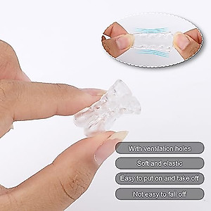30pcs Silicone Anti-Friction Toe Protector, Breathable Toe Protectors Clear Toe Covers Silicone Toe Guards Soft Toe Sleeves for Women Men