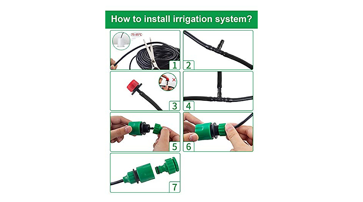 Effortless Watering with MSDADA Drip Irrigation Kit