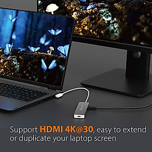 j5create 9 in 1 USB-C Hub- SuperSpeed+ Gen 2 Type C Adapter w/Ethernet, microSD/SD 4.0, 4K HDMI, USB-C 3.1 Gen2 Port, PD 100W for MacBook Pro/Air, XPS, Chromebook, and Other USB C Windows Laptops