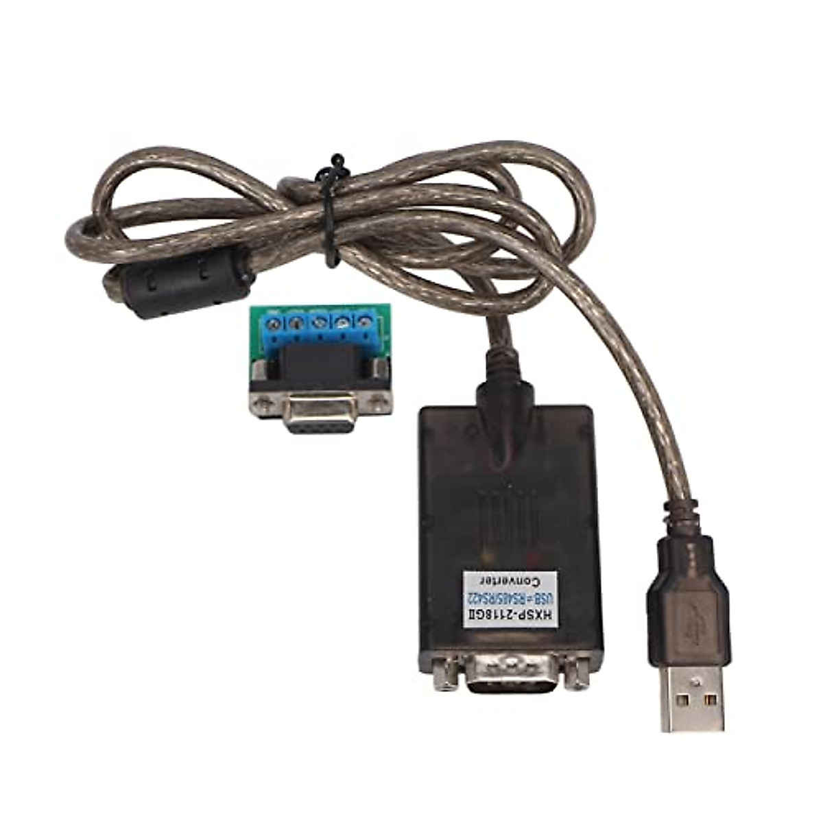FOTABPYTI USB2.0 to RS485 RS422, USB2.0 to RS422 Adapter Plug and Play 128 Byte TX for Laptop