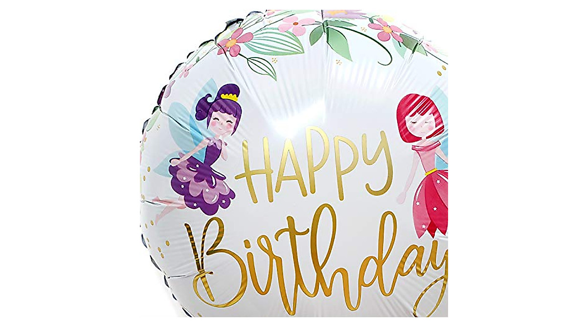 Enchanting Fairy Princess Party Balloons for Birthday Fun