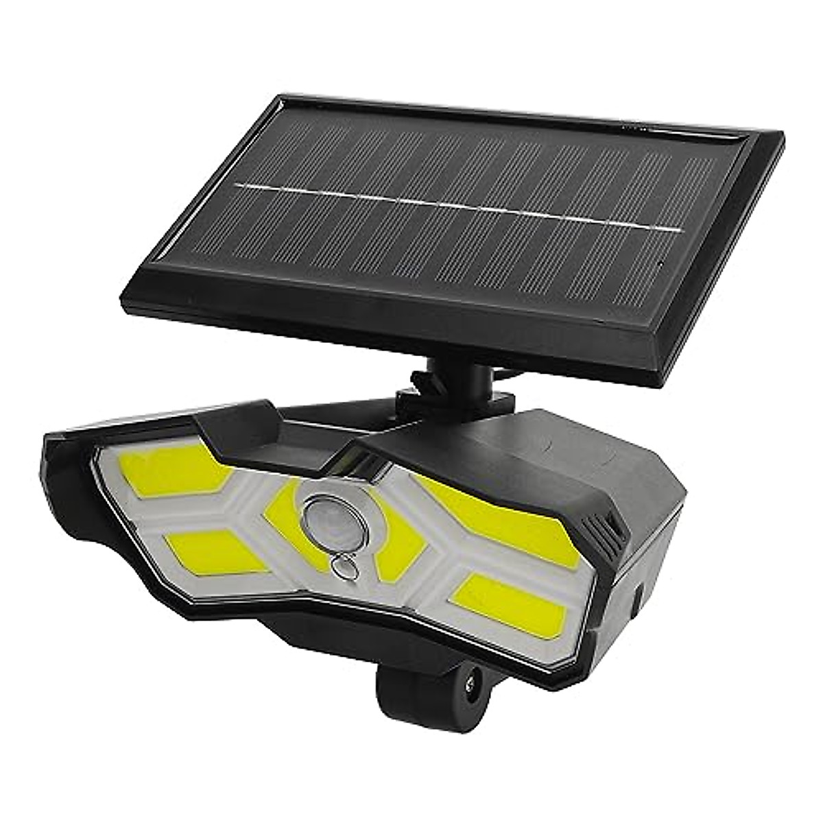 Oumefar Solar Landscape Spotlights, Multi Angle Lighting Adjustable Waterproof Bright Solar Flood Lights Auto Induction for Lawn (ASTEY-KXK-600-128COB)