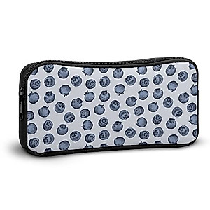 Blueberry Pencil Case Pencil Pouch Coin Pouch Cosmetic Bag Office Stationery Organizer