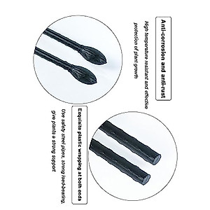 Garden Trellis, Plant Trellis for Climbing Plants Indoor Outdoor, DIY Tomatoes Cage Potted Plant Support Stakes for Vegetable, Rose, Bean, Pots, Clematis (Size : 90cm(35.4in*120cm(47.2in))