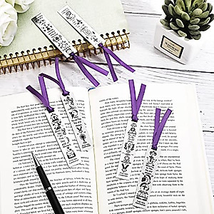 6 Pieces Confirmation Live by The Spirit Metal Bookmarks Confirmation Metal Bookmarks Baptism Bookmark with Ribbons for Communion Baby Shower Birthday(Communion)