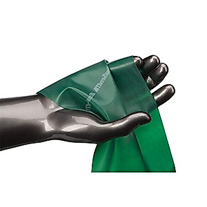 THERABAND Professional Latex Resistance Bands For Rehabilitation, Portable Fitness and Workout, Home Exercise, 5 Foot, Green, Heavy, Intermediate Level 1, Individual Package