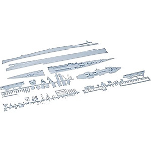 Airfix HMS Hood 1:600 Vintage Classics Military Naval Ship Plastic Model Kit A04202V