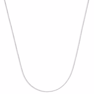 Amazon Essentials Sterling Silver 1.2mm Box Chain 18", Sterling Silver (previously Amazon Collection)