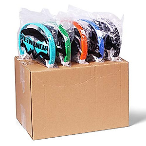 Keewonda Bulk Headphones for Classroom 10 Pack Wholesale Students Headsets KW-N10 Mixed Color Durable Children Headphones Earbuds for Kids for School