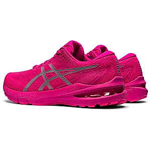 ASICS Women's GT-2000 10 LITE-Show Running Shoe, 8, LITE-Show/Pink GLO