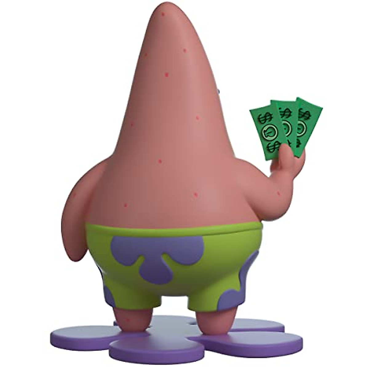 I Have 3 Dollars, 4" Patrick Collectible Figure, Based on Funny Internet Meme, High Detailed Collectible Figure - Youtooz Spongebob Squarepants Collection Based on Cartoon TV Series