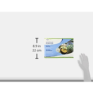 Aquascape Aquatic Lily Plant Pots for Pond and Water Garden, 14-inch x 7-inch, Black, 2-Pack | 98929