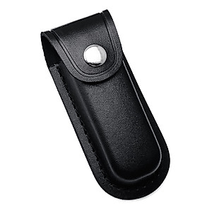 Portable Folding Knife Storage Sheath Pouches With Belt Leathers Holsters Belt Pocket Knife Holder Durable Knife Pouches Holsters