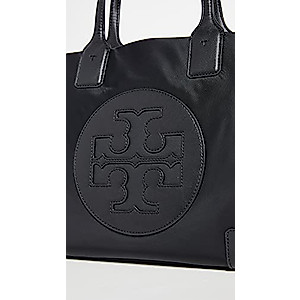 Tory Burch Women's Ella Mini Tote, Black, One Size