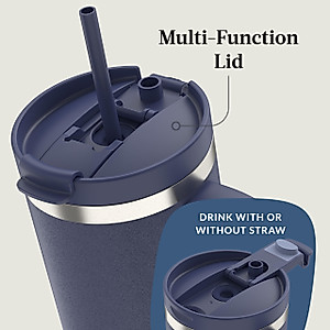 Contigo Streeterville 40oz Tumbler, Stainless Steel Vacuum Insulated, Leak-Proof, Cold for 29 Hours, Indigo