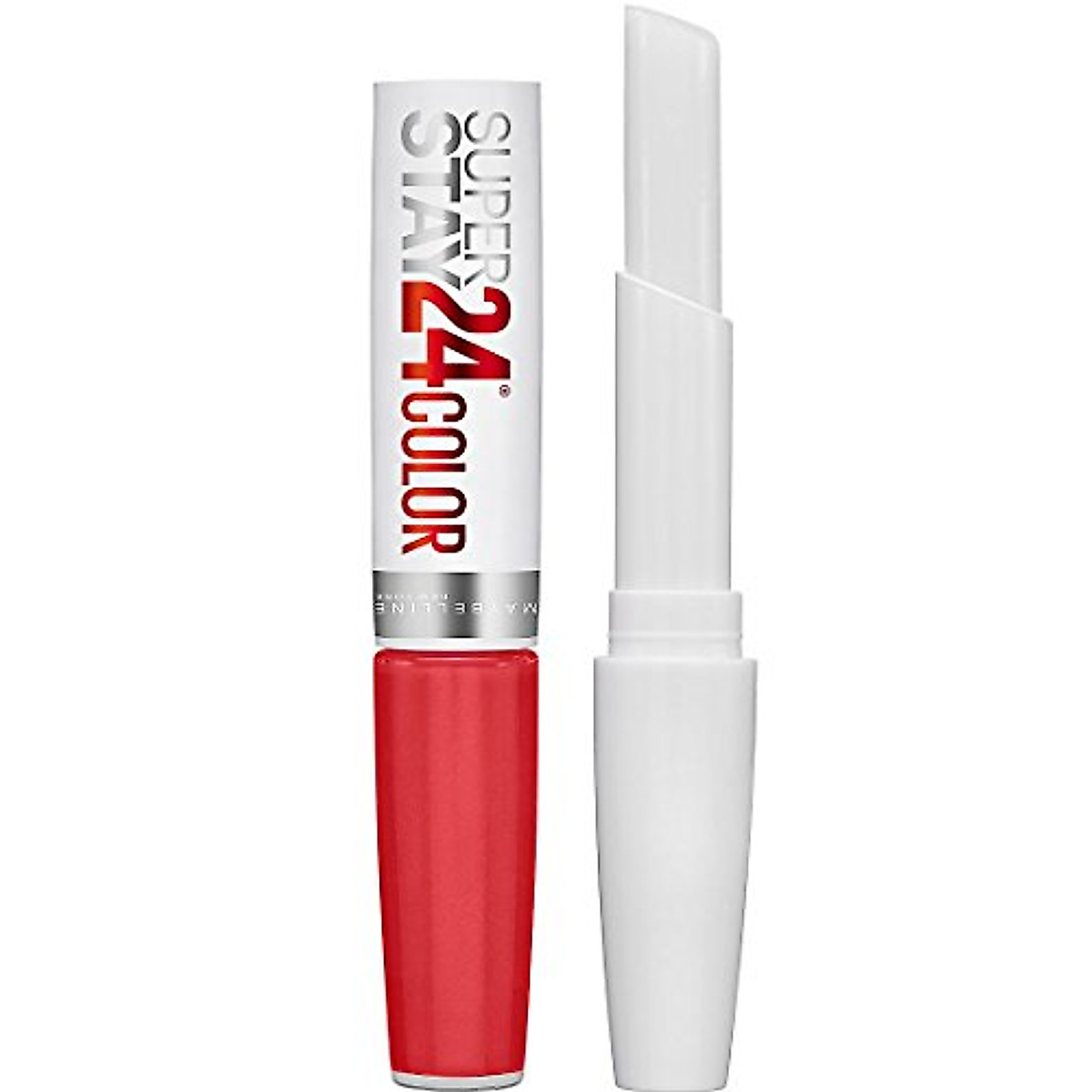 Maybelline New York SuperStay 24 2-Step Liquid Lipstick Makeup, Steady Red-Y, 1 kit