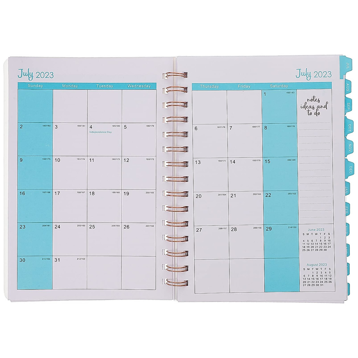 Cabilock 2023 Agenda Book Spiral Notepad Note Taking Notebook Work Notepad Floral Note Pads Planner Notebook Writing Journal Notebook Note Supplies Office Accessory Time Management Notepad