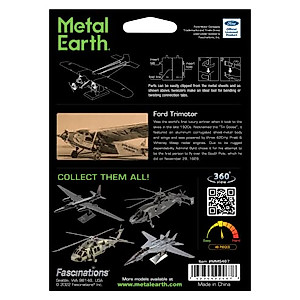 Metal Earth Ford Trimotor 3D Metal Model Kit Fascinations