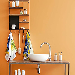 Hand Towels Face Towels Set of 2 Summer Yellow Blue Butterfly Flowers Soft Comfortable Polyester Microfiber Fast Water Absorbent Towels for Bathroom Kitchen 30X15 Inch