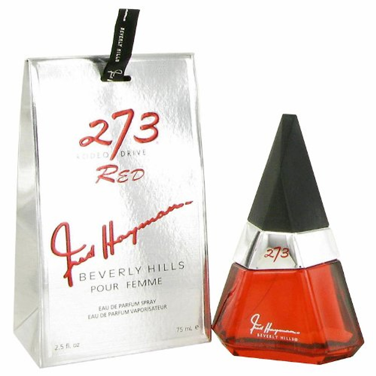 273 Red by Fred Hayman Eau De Parfum Spray 2.5 oz for Women
