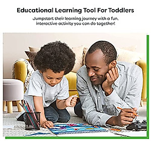 Montessori Busy Book for Toddlers Ages 3 and Up - Pre K Preschool Learning Activities Book - Autism Sensory - Kindergarten Educational Toys for 3 Year Old - My Preschool Busy Book Ages 3-4 4-8 5-7