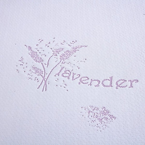 Lavender Scented Mattress Cover, Made of Soft Polyester with Poly and Lavender Fill, Bedroom Décor, Fit Mattresses Up to 16" Deep - Full Size by OakRidgeTM