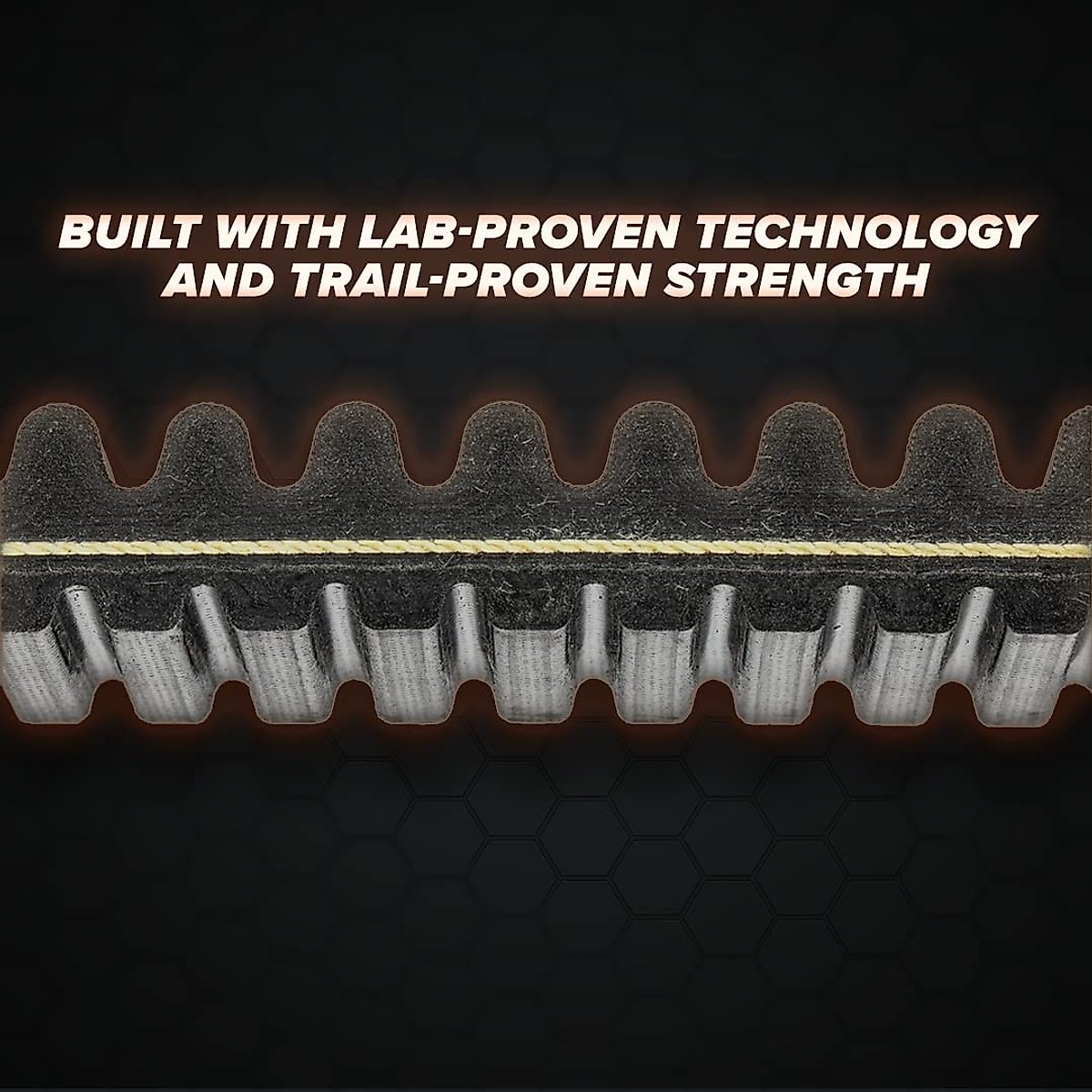 SuperATV.com Heavy Duty Extreme Badass CVT Drive Belt for 2014+ Polaris RZR XP 1000 / RZR XP4 1000 | Built to Withstand high Temps and Extreme Abuse!
