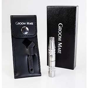 Groom Mate Platinum XL Plus Nose & Ear Hair Trimmer - Made in USA
