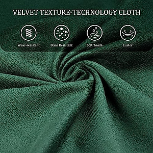 gefayluo 72 inch Loveseat Sofa Couch for Living Room, Small Mid Century Modern Sofa, Upholstered 2-Seater Velvet Love Seats Couch for Bedroom, Apartment, Home Office, Tool-Free Assembly