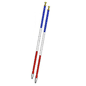 LOT of 2 FIRESTIK II FS3-USA 3' 650W CB Radio Antenna