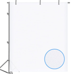 Neewer 2 Yard x 60 Inch/1.8M x 1.5M Polyester White Seamless Diffusion Fabric for Photography Softbox,Light Tent and Lighting Light Modifier