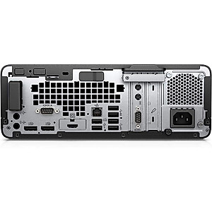 HP ProDesk 600 G4 SFF Home and Business Desktop Black (Intel i5-8500 6-Core, 16GB RAM, 512GB PCIe SSD, Intel UHD 630, 2xUSB 3.1, 2 Display Port (DP), Optical Drive, Win 10 Pro) (Renewed)