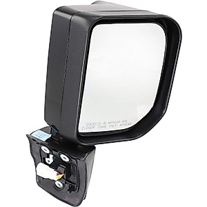 Kool Vue Left & Right Power Door Mirrors Compatible With Toyota FJ Cruiser 2007-2014 With Signal Light Paintable Pair
