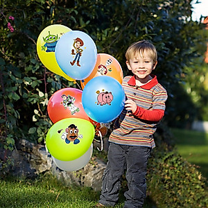 Toy Inspired Make a face Stickers,Make You Own Stickers DIY Cartoon Stickers for Party Decoration Party Supplies Birthday Gift Laptop Luggage Notebook Stickers(24 PCS)